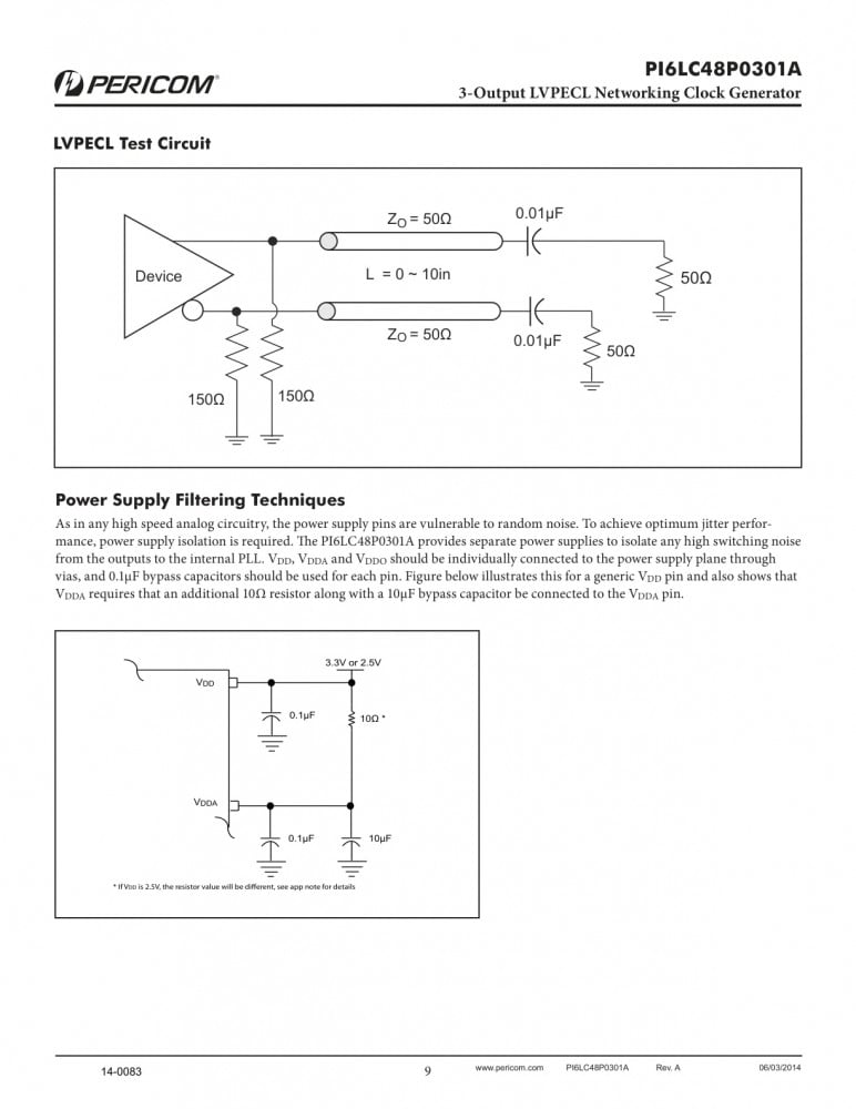 PI6LC48P0301A datasheet page 9