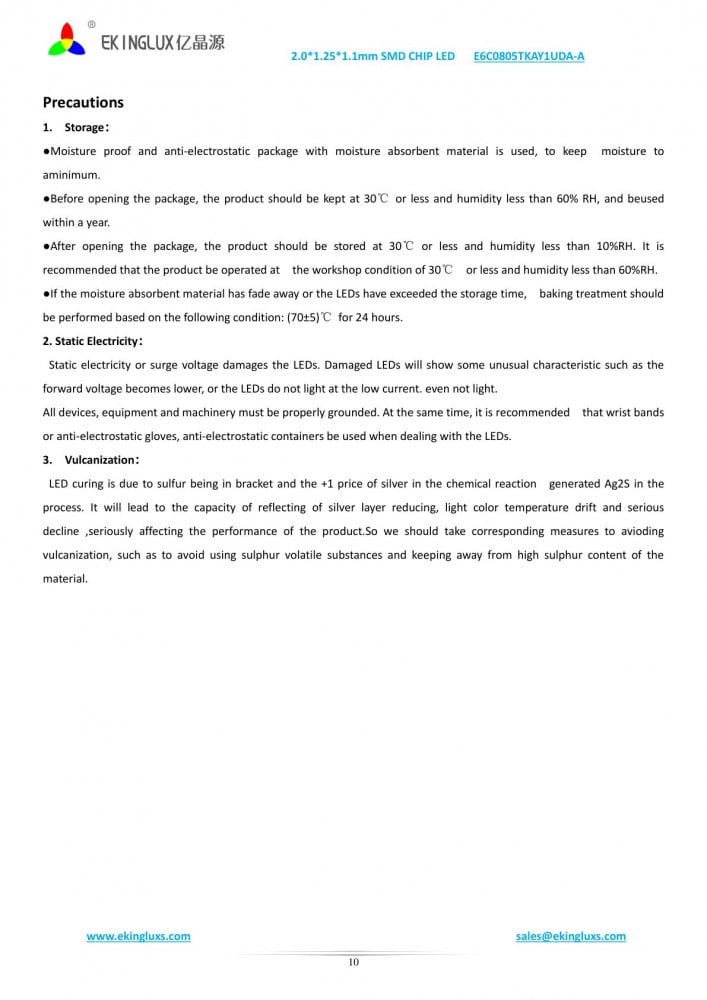 E6C0805TKAY1UDA-A datasheet page 10