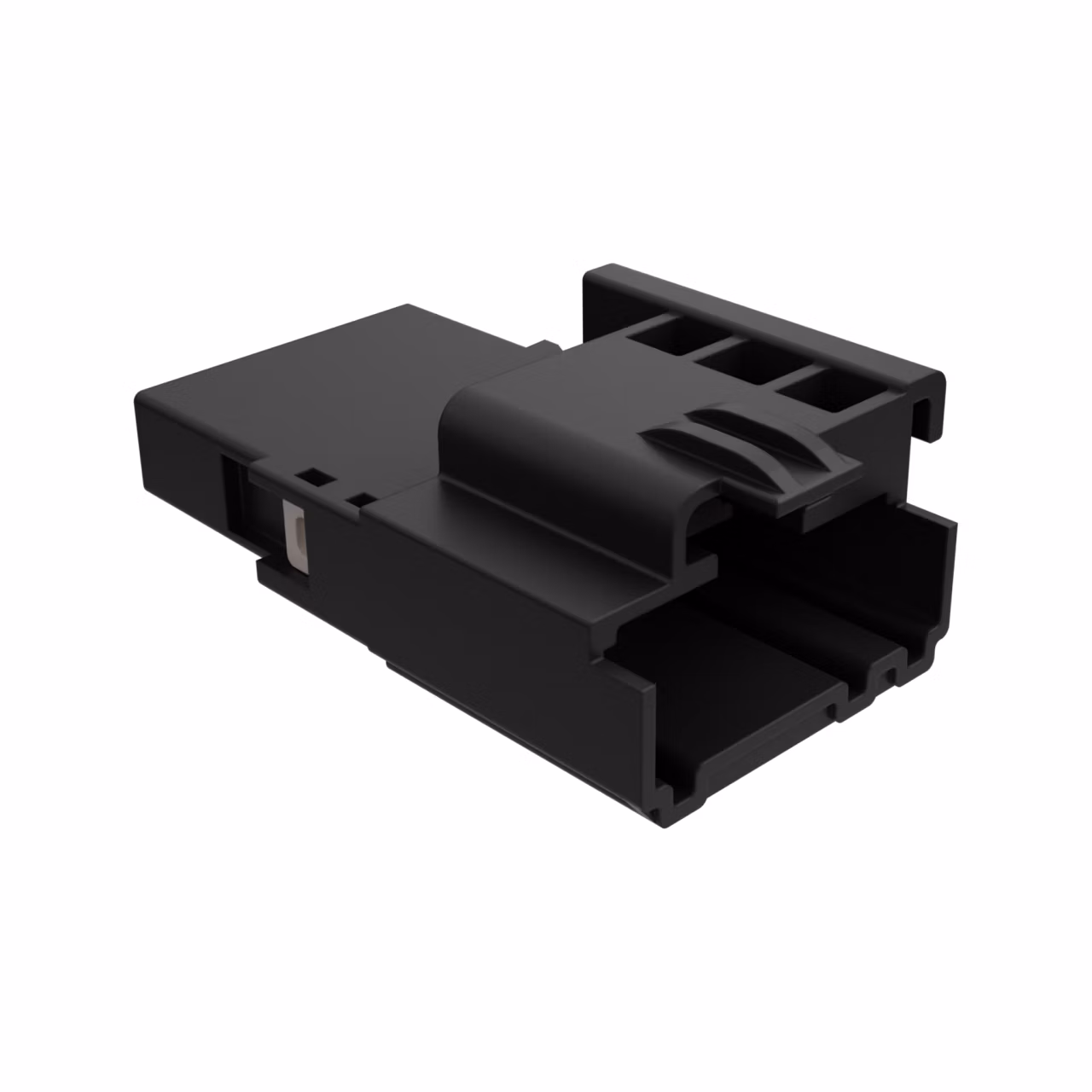 2.54mm H-DAC 64, 6 Way Male Housing Assembly, Single Row, Polarization A, Black, with Xmas Tree Attachment for sale