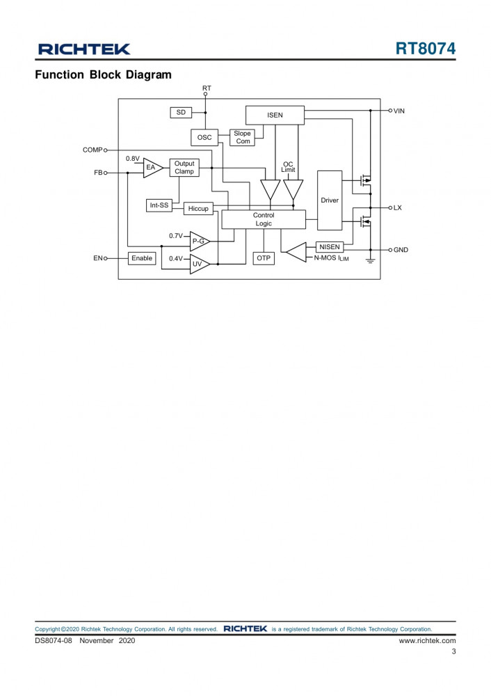 RT8074 technical document page 3