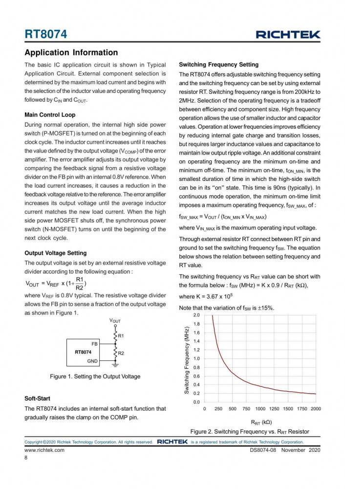 RT8074 technical document page 8