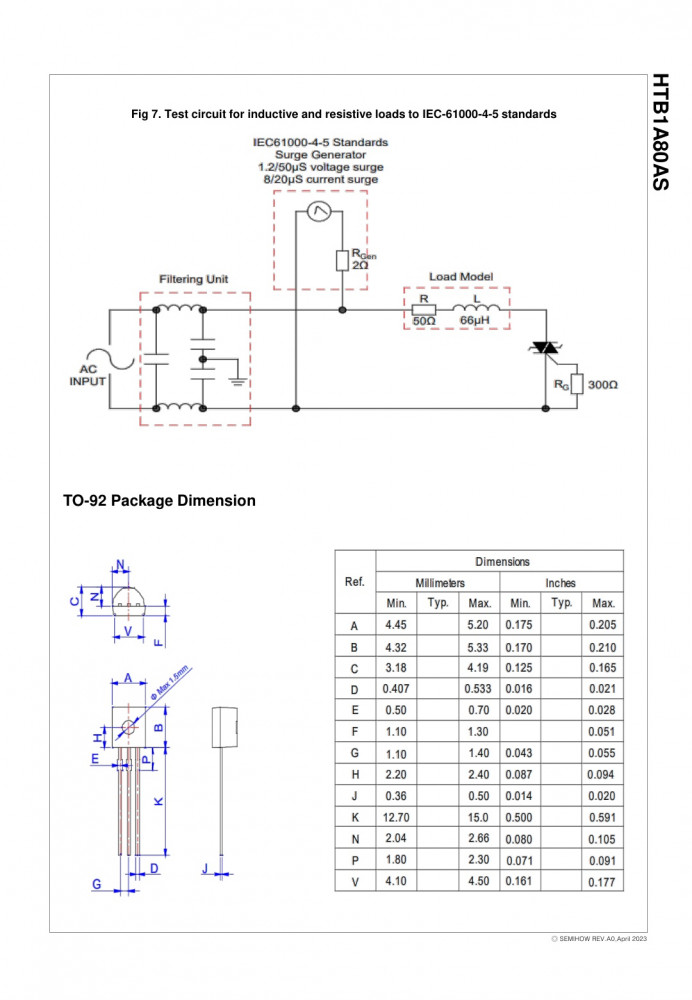 HTB1A80AS technical document page 4