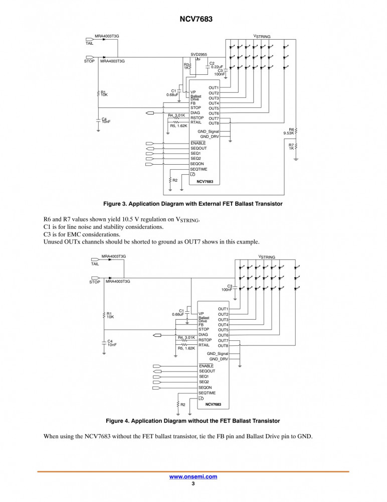 NCV7683 technical document page 3