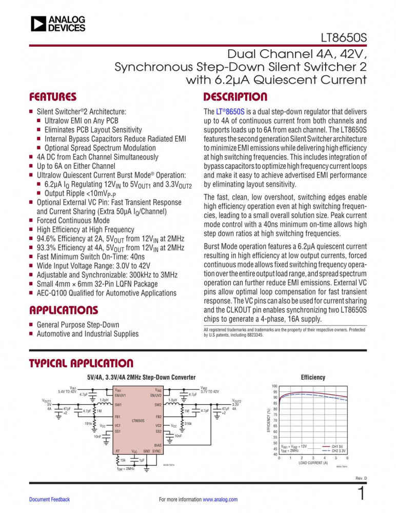 DC2407A technical document page 1