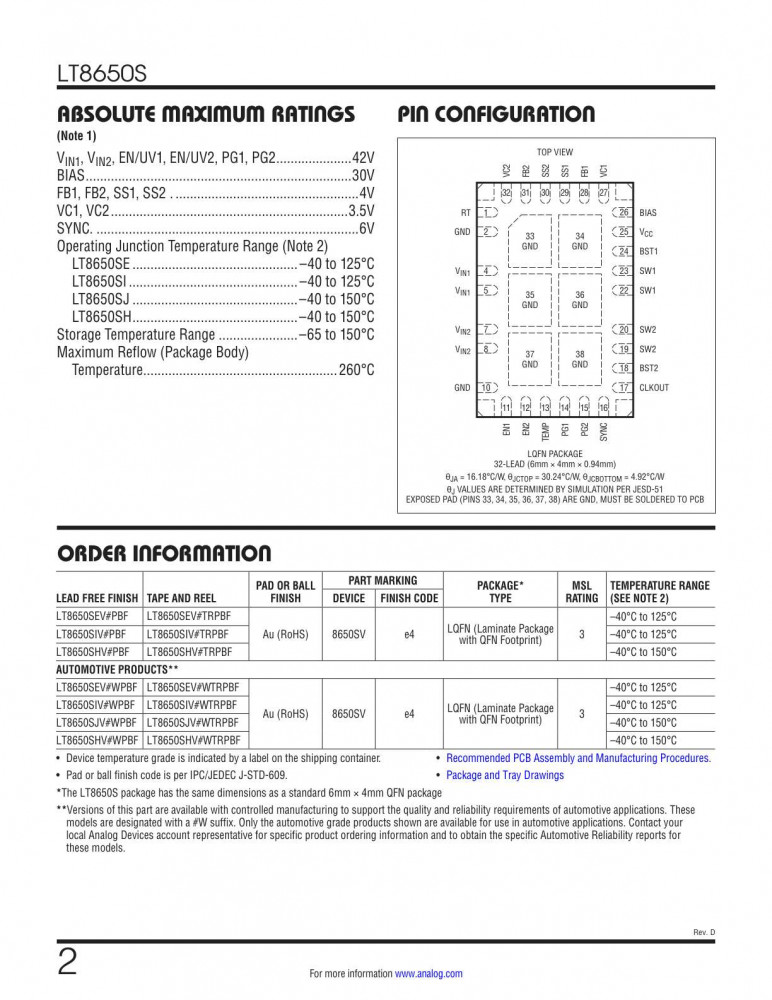 DC2407A technical document page 2