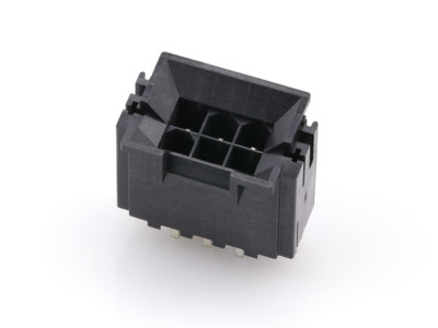 Micro-Fit 3.0 Wire-to-Board Header, Dual Row, Vertical for up to 3.56mm Thick PCB, 10 Circuits, 0.38µm Gold (Au) Selective Plating