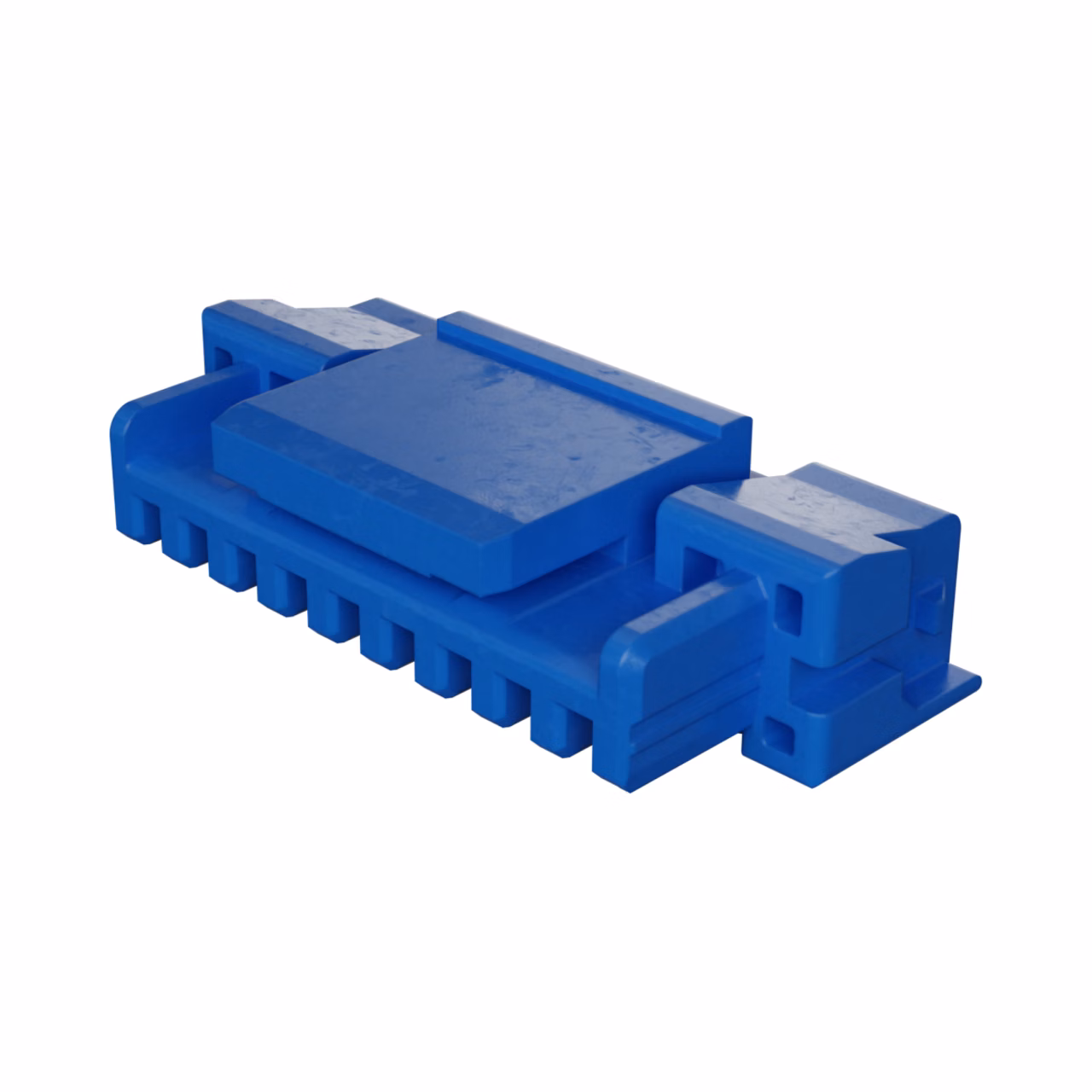 Micro-Lock Plus TPA Type Receptacle Housing, 1.25mm Pitch, Single Row, Positive Lock, 9 Circuits, Blue for sale