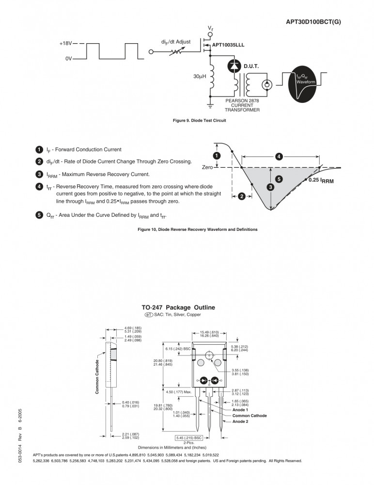 APT30D100BCTG technical document page 4