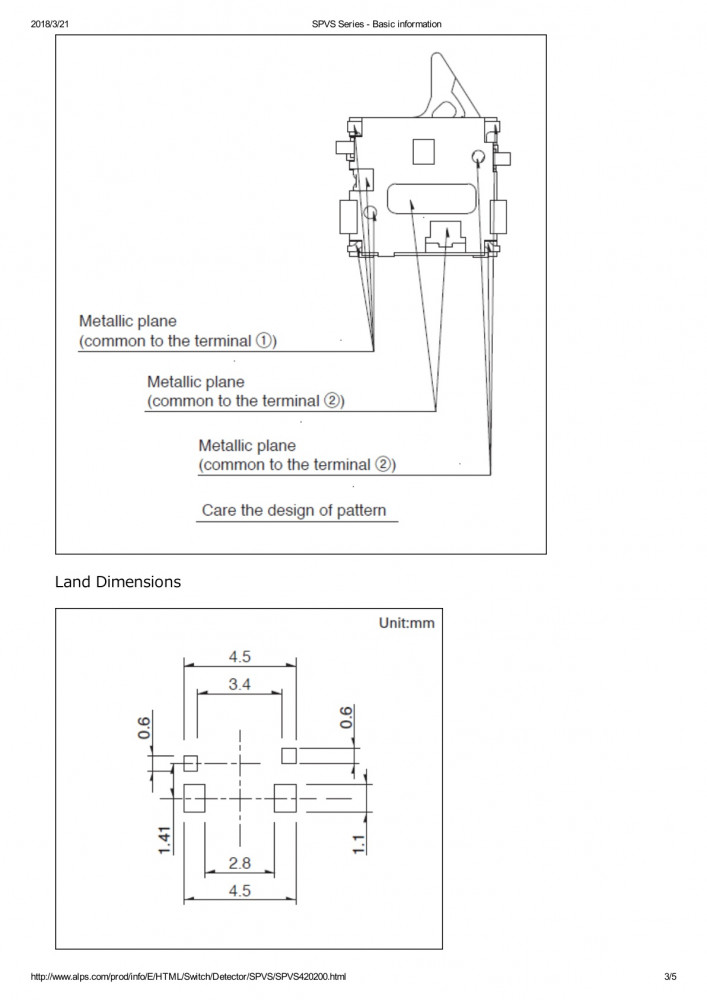 SPVS420200 technical document page 3