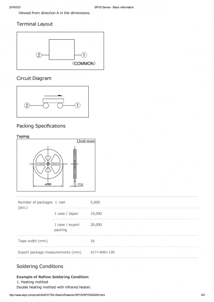 SPVS420200 technical document page 4