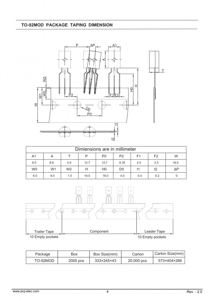 2SA966 datasheet page 4