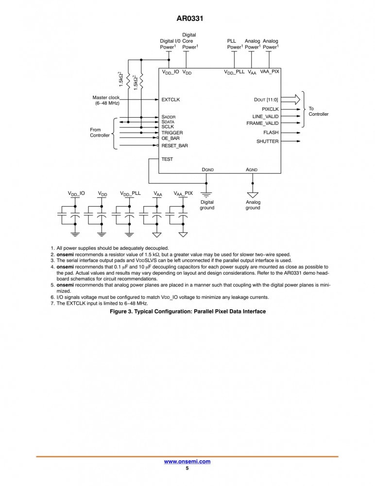 AR0331 datasheet page 5