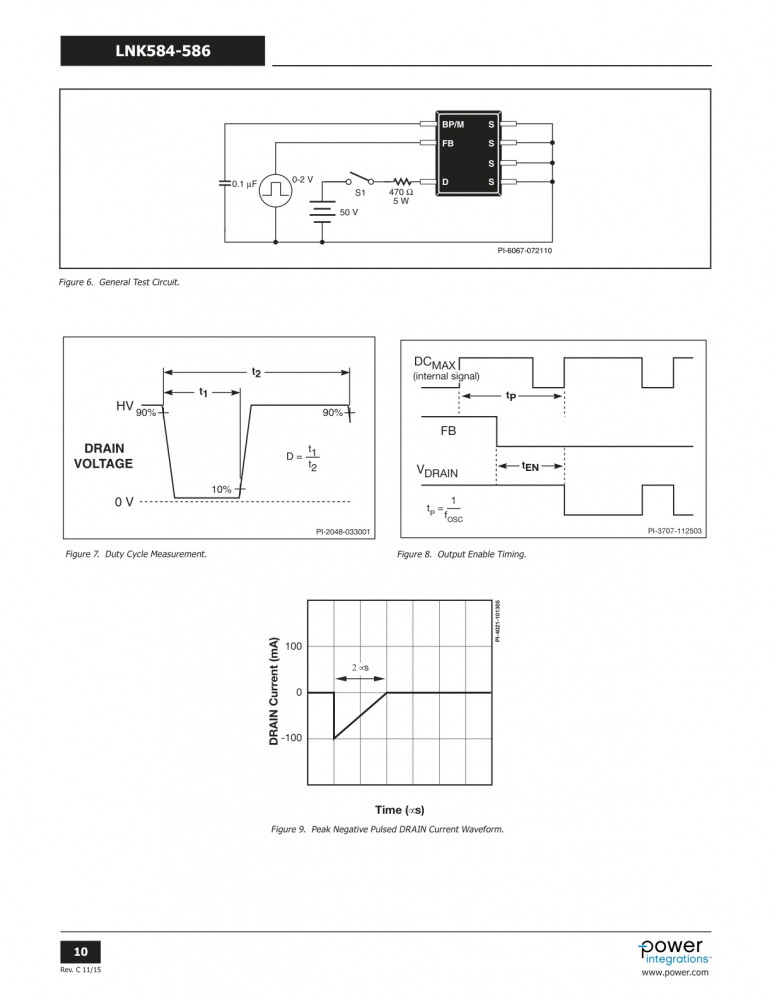 LNK584DG-TL datasheet page 10