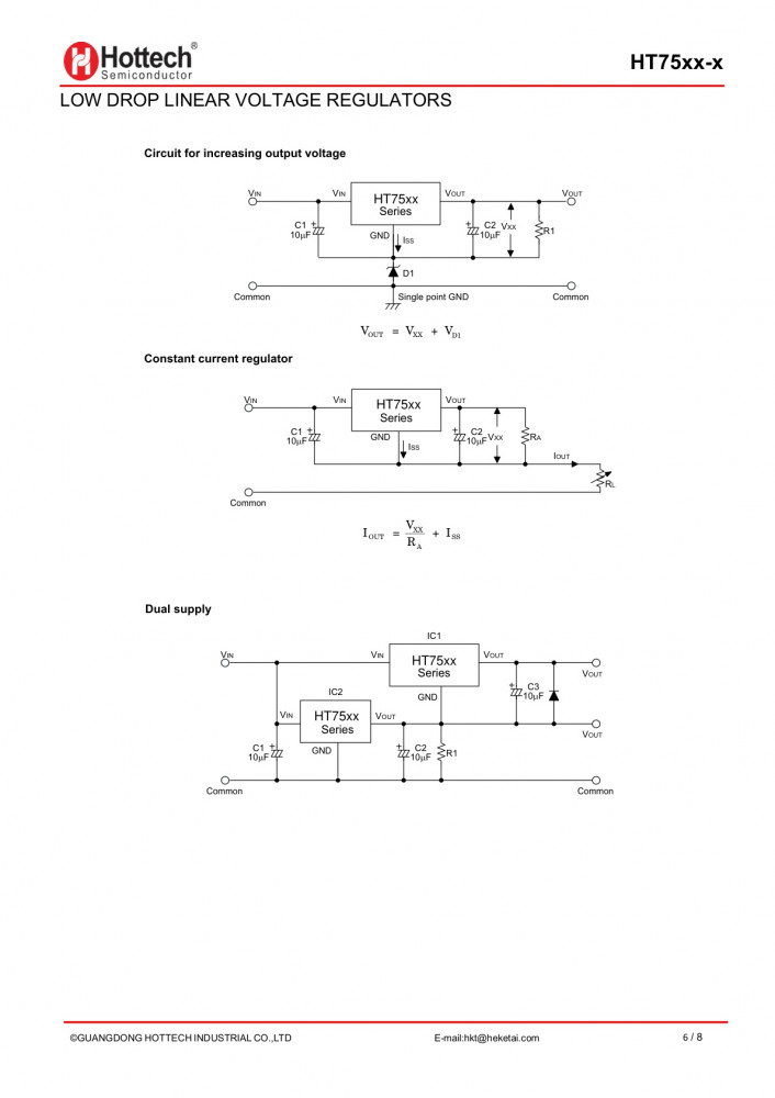 HT7550-1 datasheet page 6