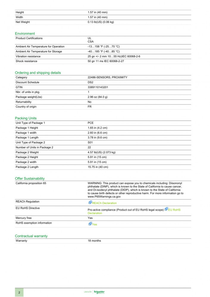 XS9C11RPBL01M12 technical document page 2