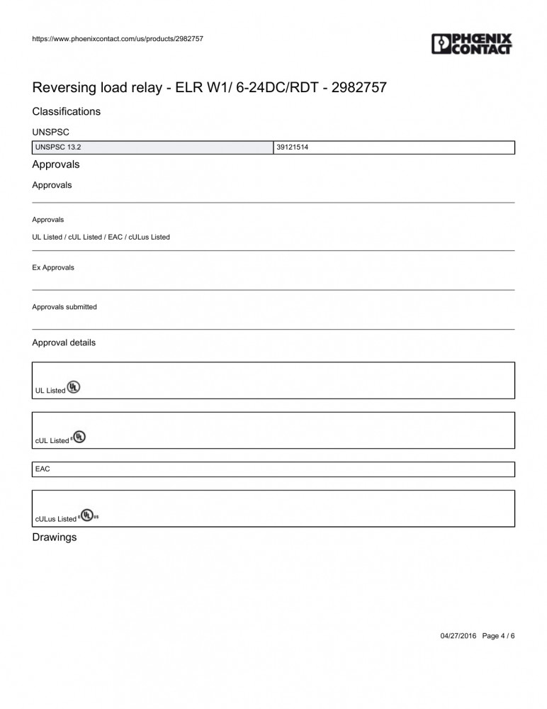 Phoenix Contact 2982757 technical document page 4