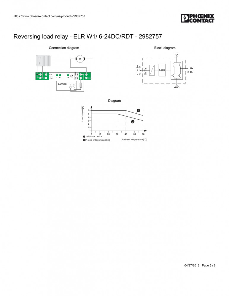 Phoenix Contact 2982757 technical document page 5