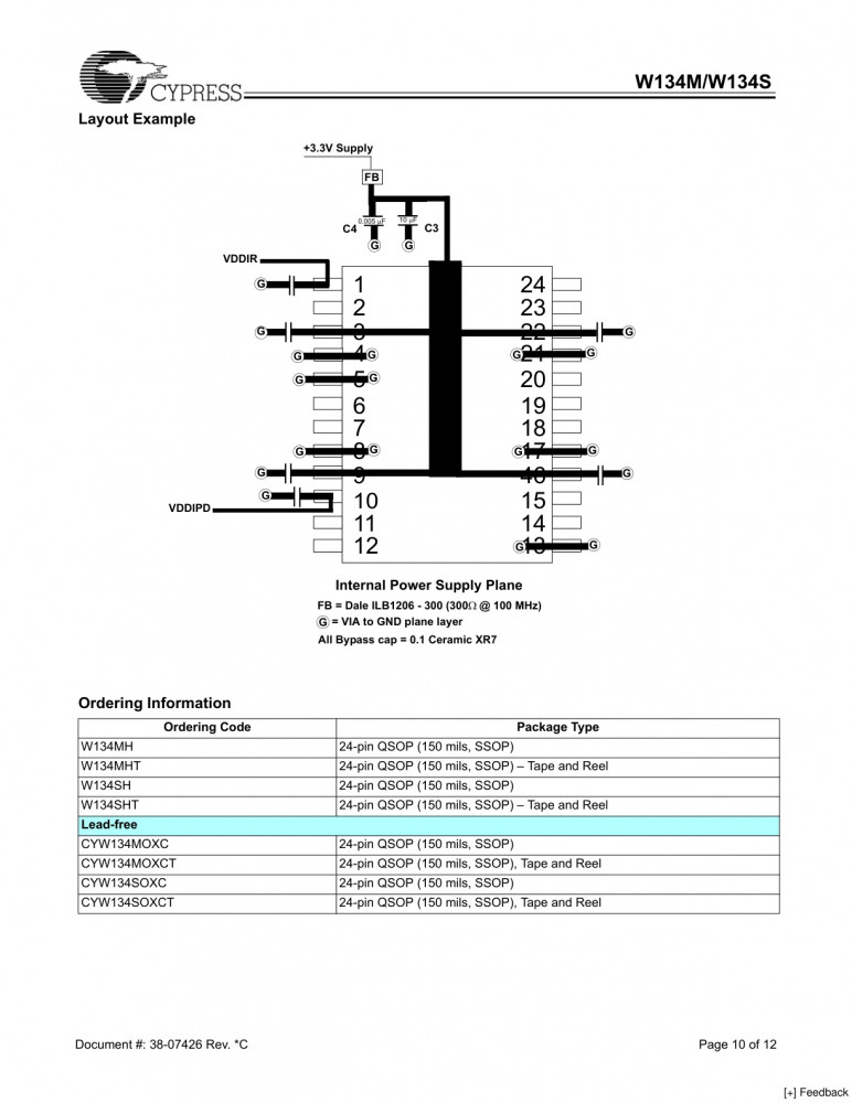 W134SH datasheet page 10