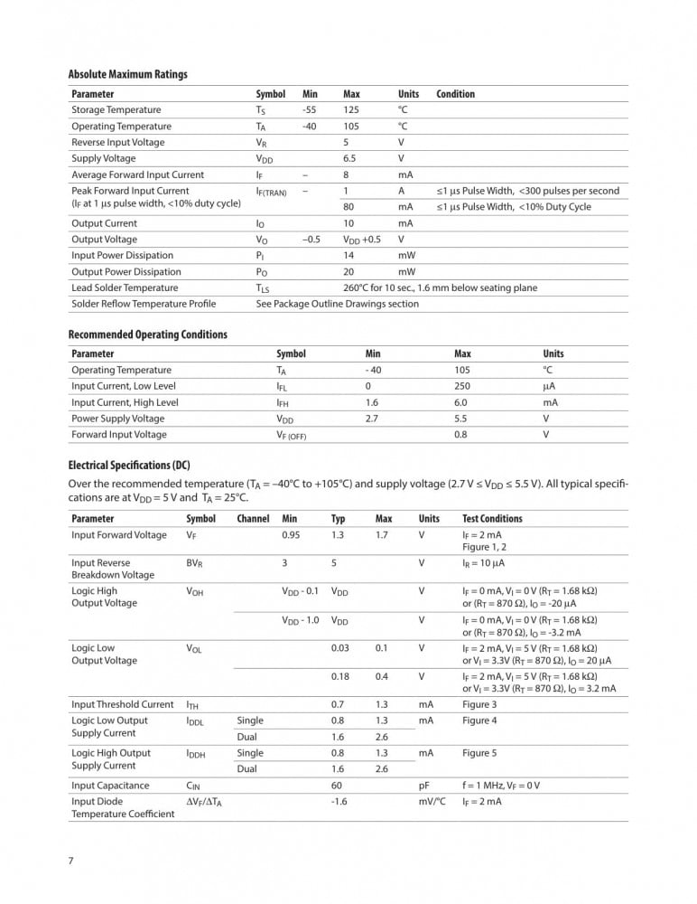 ACPL-064L datasheet page 7
