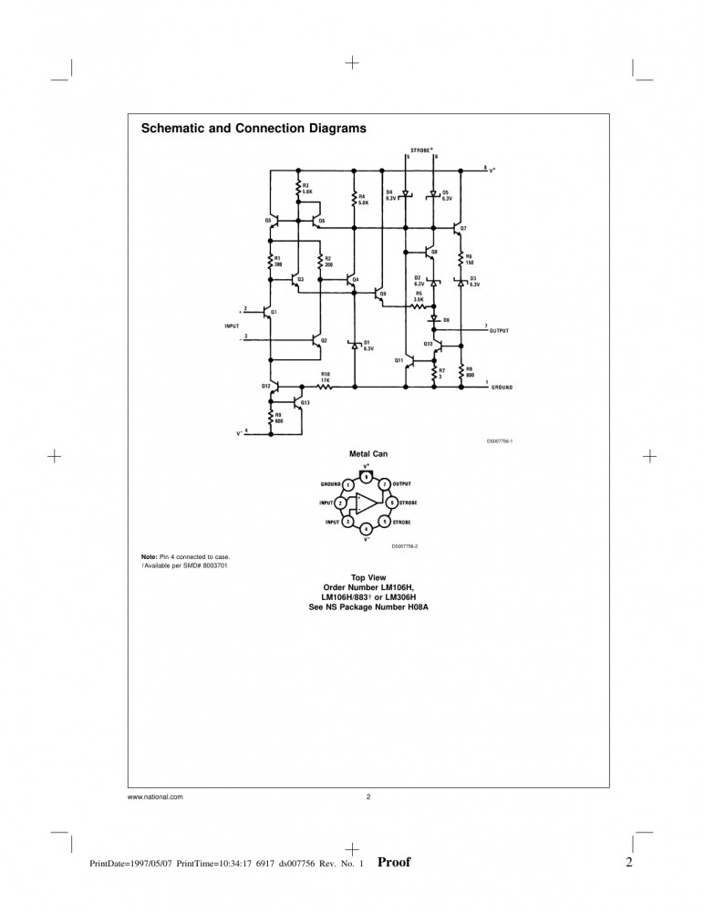 LM106H datasheet page 2