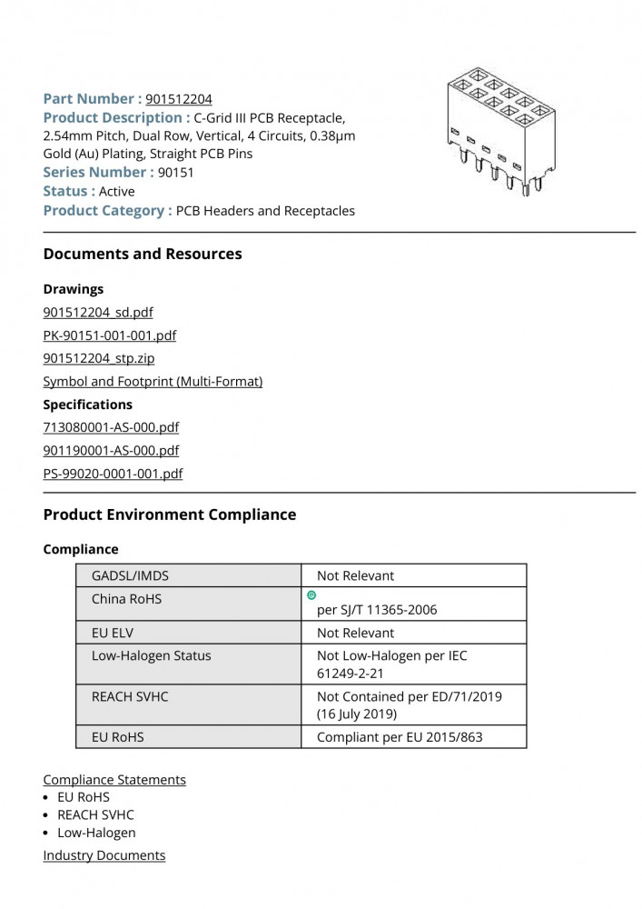 901512204 technical document preview, page 1