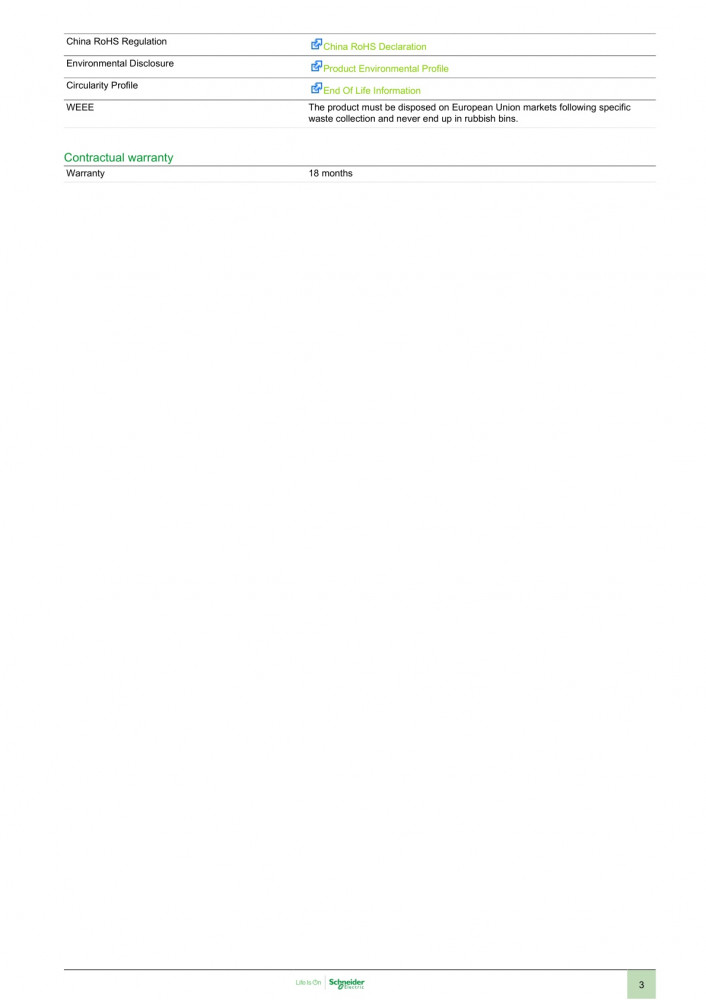XB4BL734155 technical document page 3