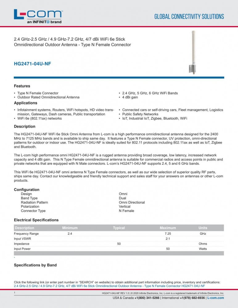 HG2471-04U-NF technical document page 1
