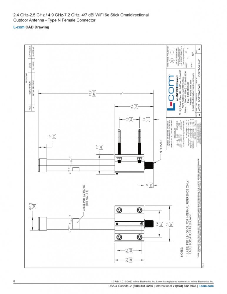 HG2471-04U-NF technical document page 6