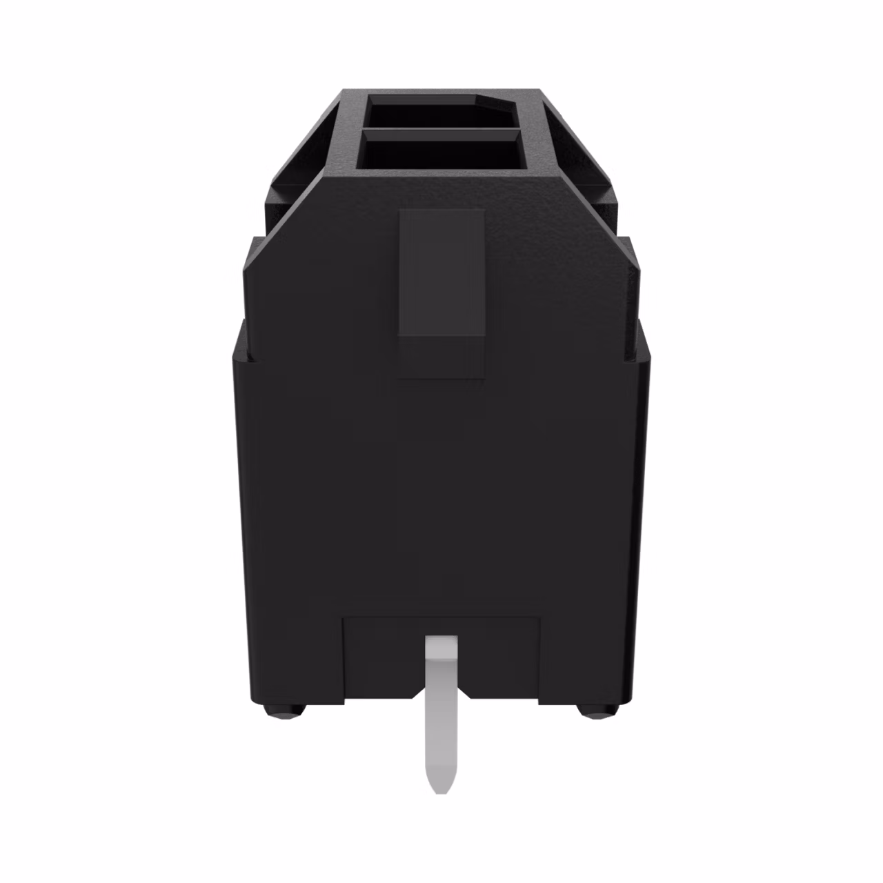 Micro-Fit 3.0 Vertical Header, 3.00mm Pitch, Dual Row, 2 Circuits, Straight Tail, with PCB Polarizing Peg, 2.54µm Matte Tin Plating, Glow-Wire Capable, Black for sale