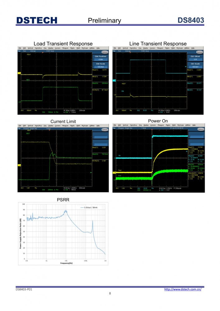 DS8403 datasheet page 8
