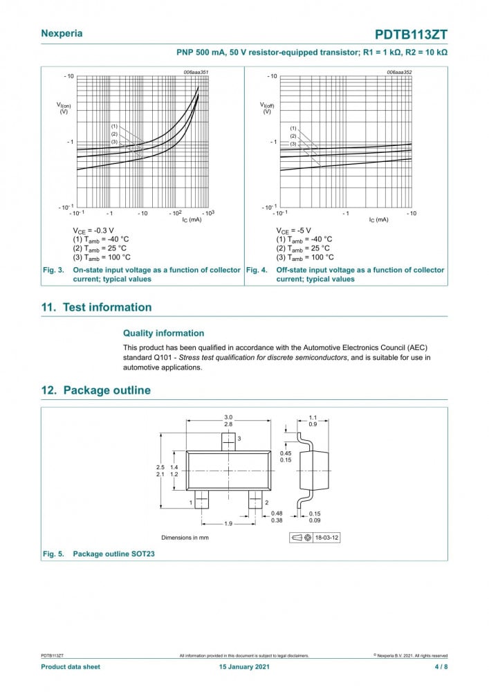 PDTB113ZT datasheet page 4