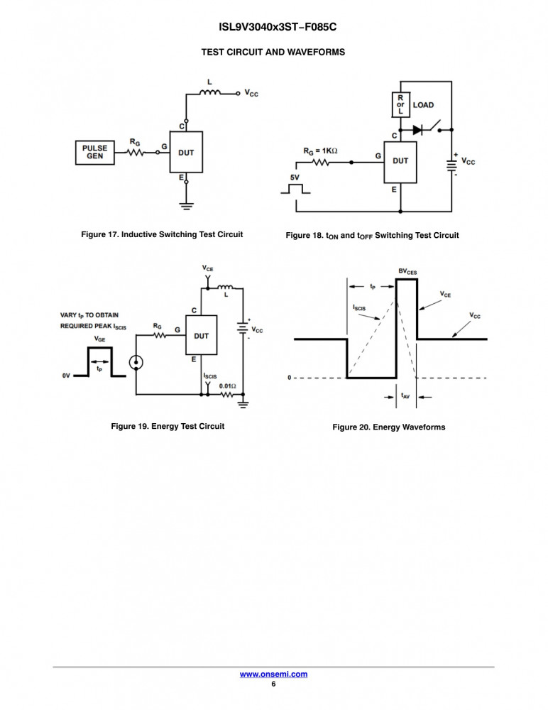 ISL9V3040D3ST-F085C datasheet page 6
