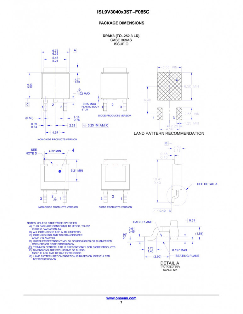 ISL9V3040D3ST-F085C datasheet page 7