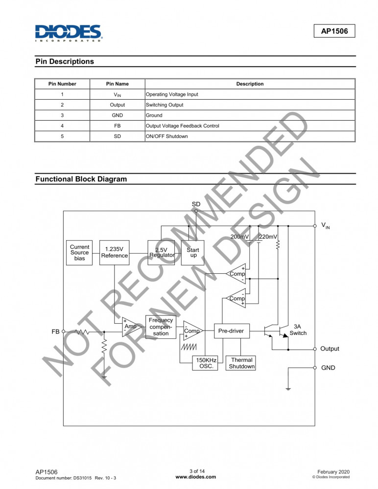 AP1506 datasheet page 3