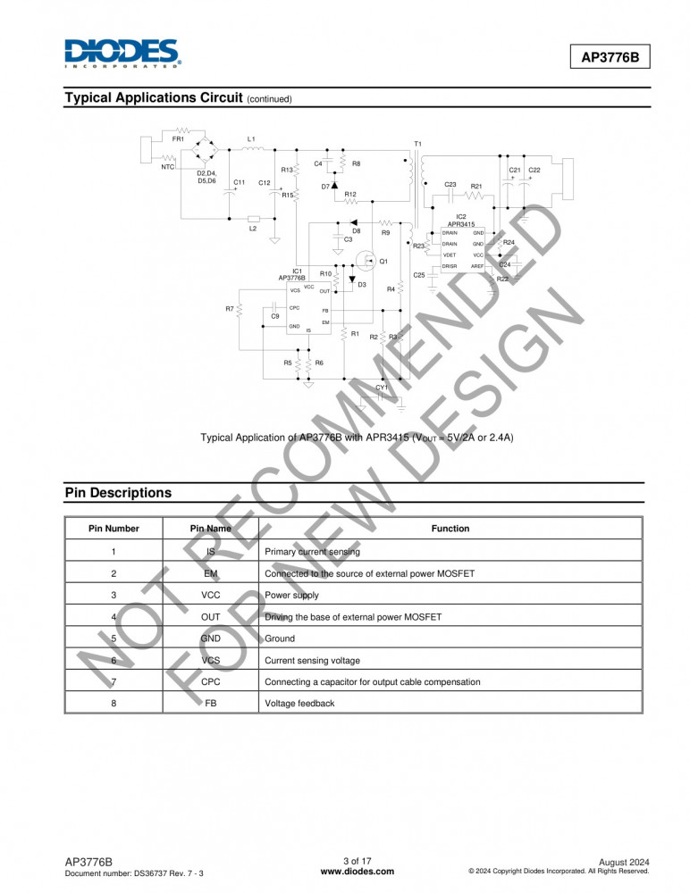 AP3776BMTR-G1 datasheet page 3
