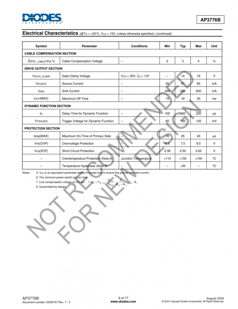 AP3776BMTR-G1 datasheet page 6