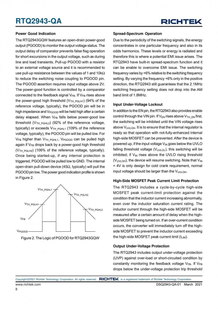 RTQ2943GQW-QA datasheet page 8