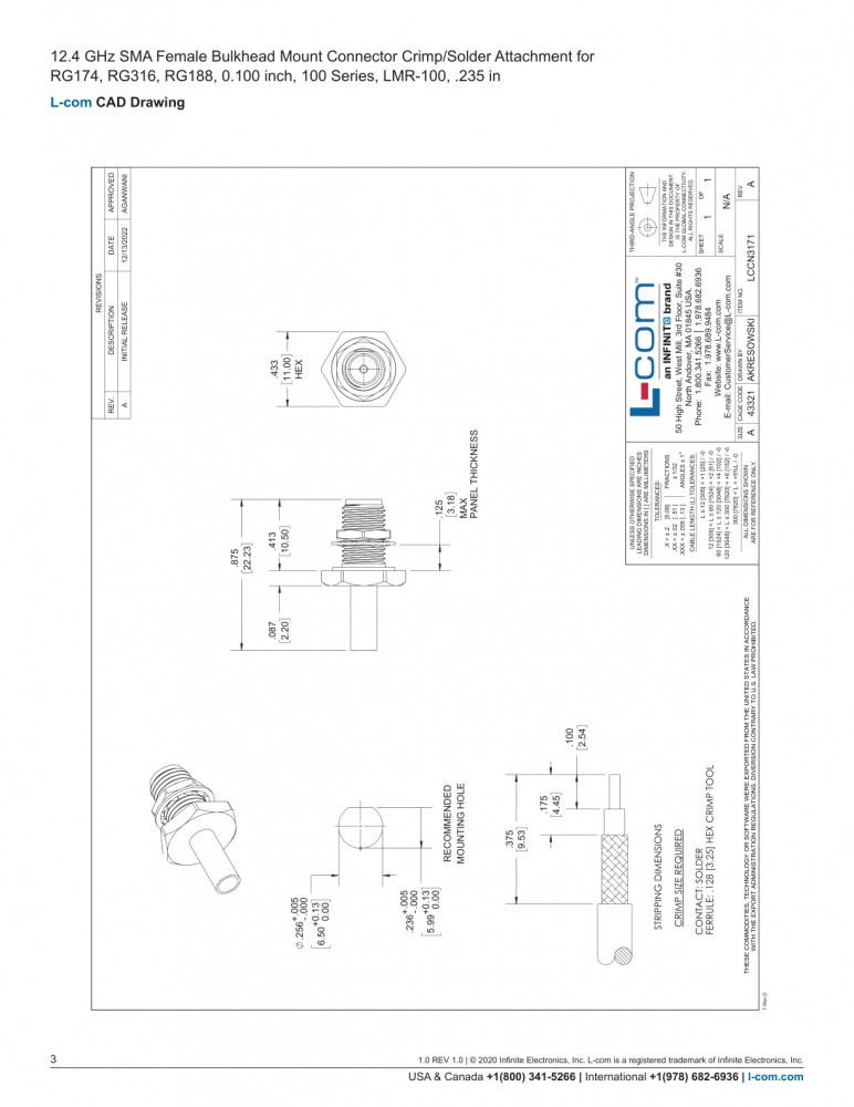 LCCN3171 technical document page 3