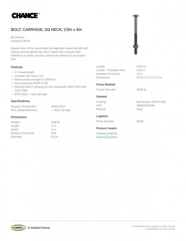 Catalog 8646 product documentation preview