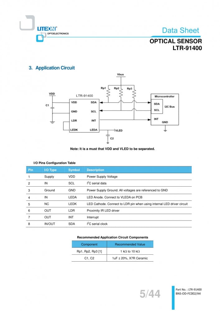 LTR-91400 datasheet page 6