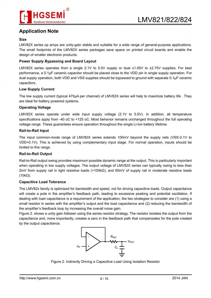LMV822MM/TR datasheet page 8
