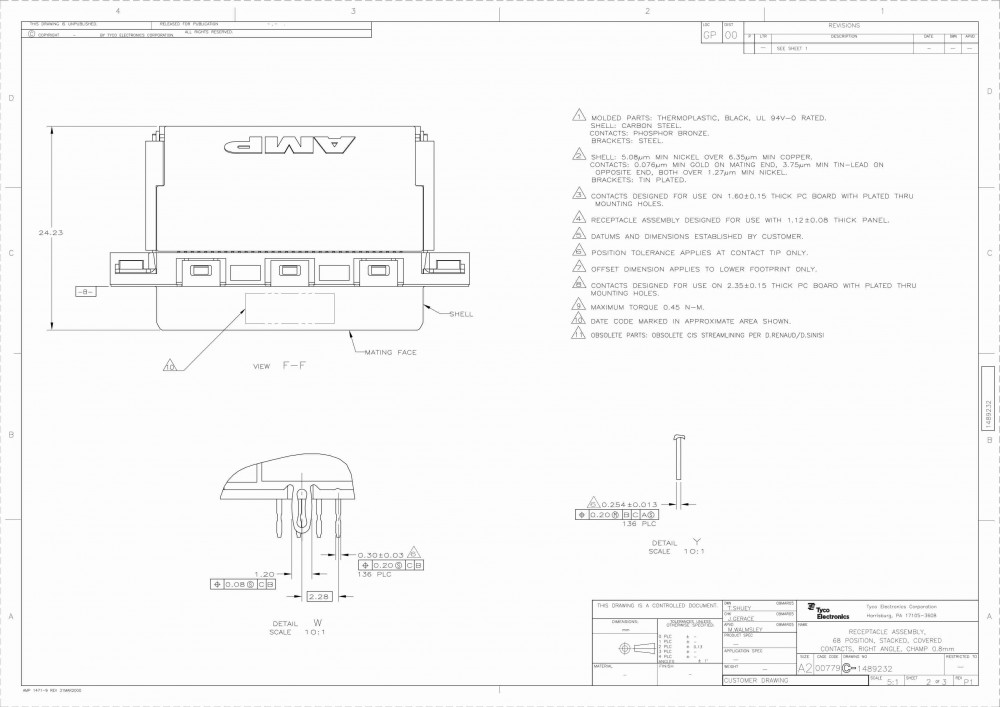 TE Connectivity 1489232-1 drawing sheet 2