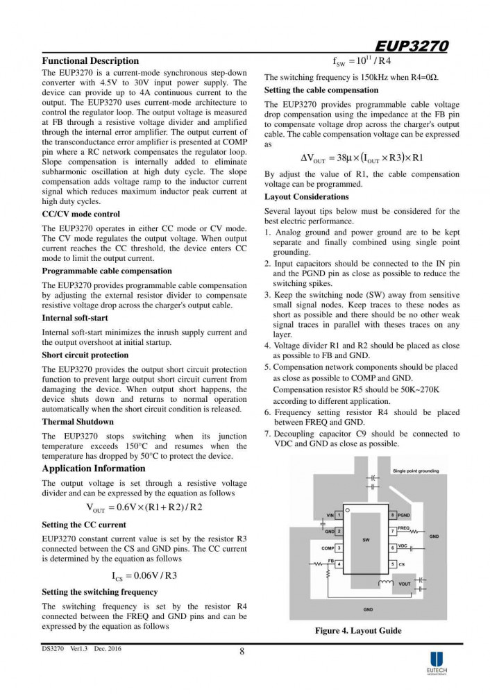 EUP3270WIR1 datasheet page 8