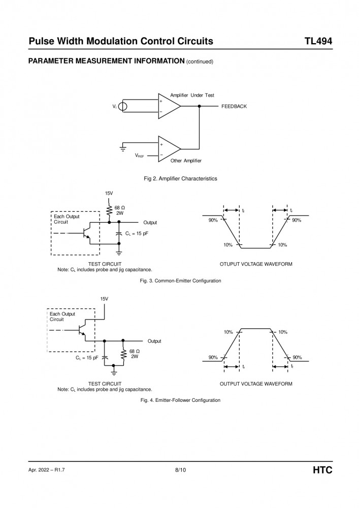 TL494GD datasheet page 8