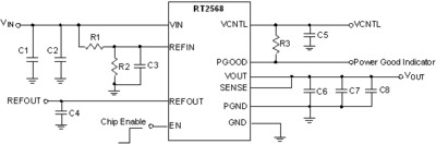 RT2568A - DDR Termination Regulator