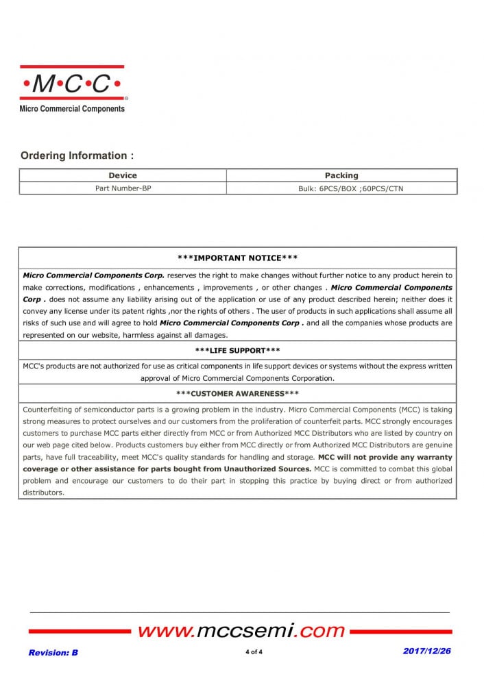 MD75S16M4-BP datasheet page 4
