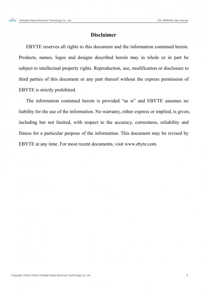 E22-900M30S manual page 3
