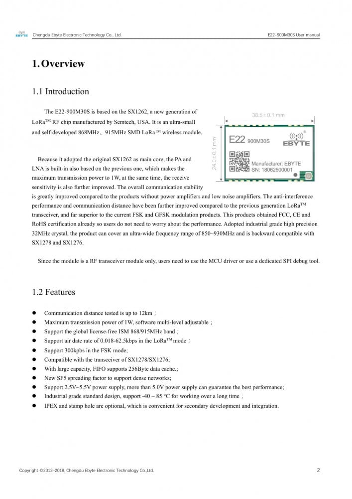 E22-900M30S manual page 4