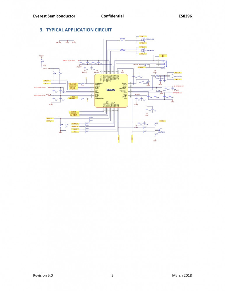 ES8396 datasheet page 5
