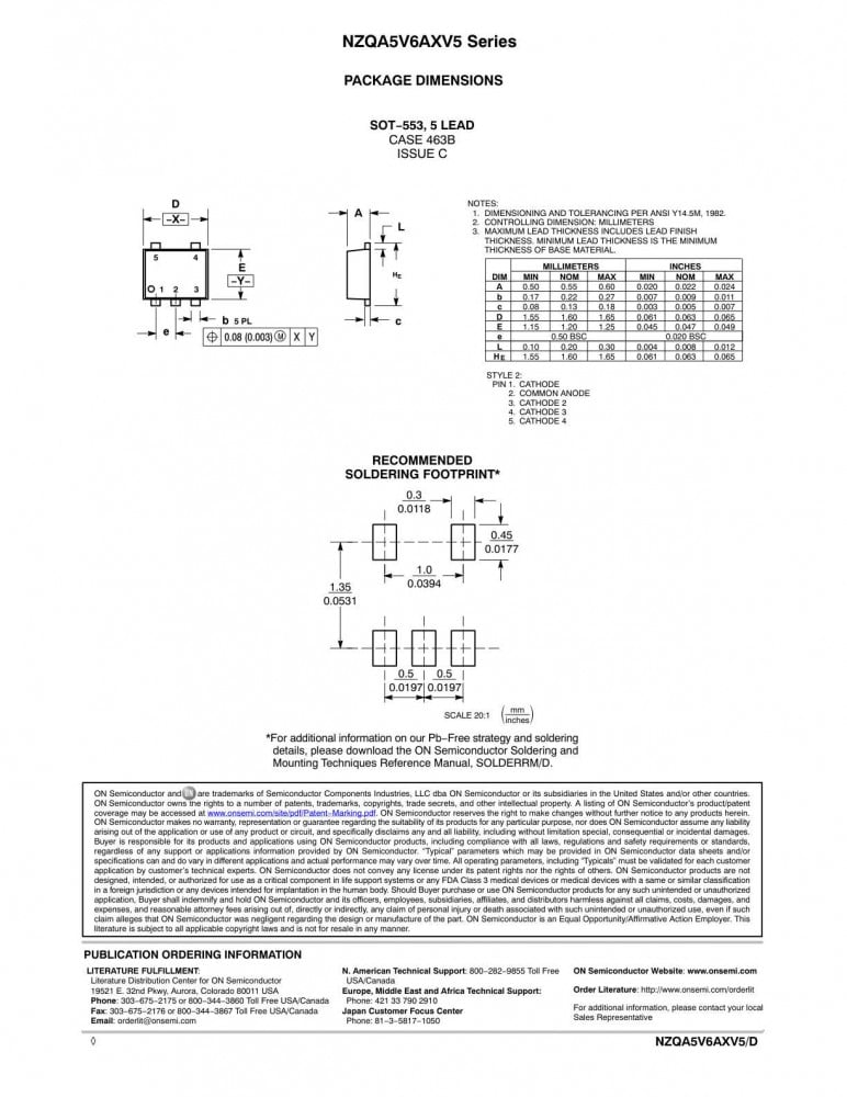 NZQA5V6AXV5T1G datasheet page 5